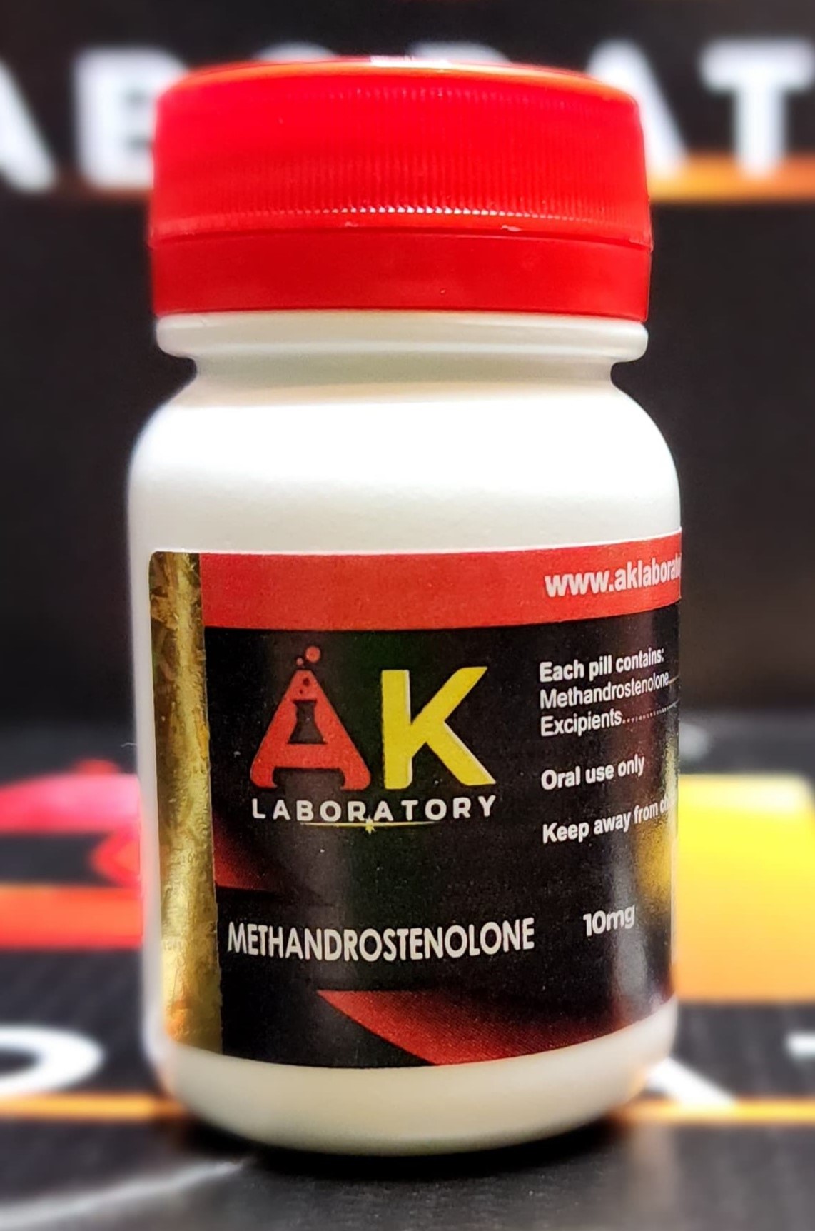 Methandrostenolone 10mg 100 pills EN – AK Laboratory